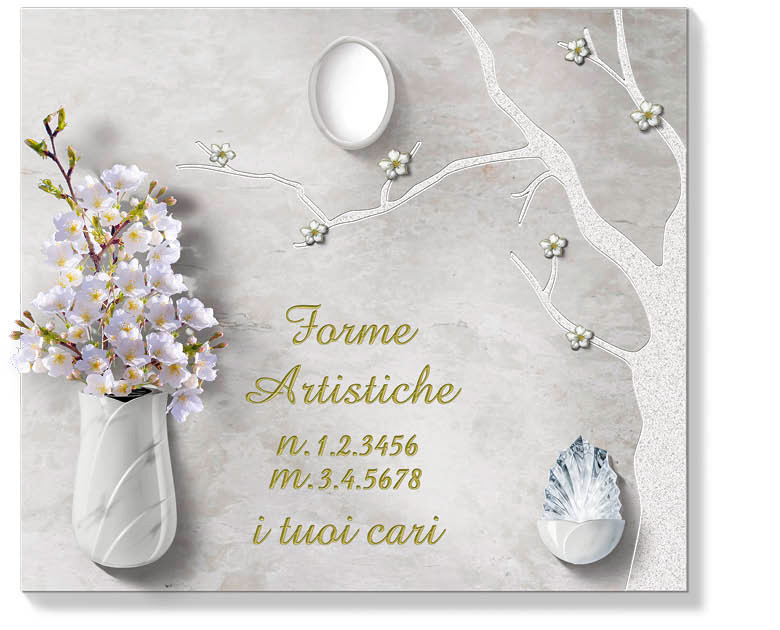 Arte Funeraria e Sacra | Lapidi in Marmo per Loculi e Tombe